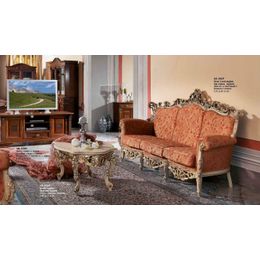 JVmoebel Sofa Klassische Polster Sofagarnitur 3+2+1 Sitzer Couch Textil Set 3tlg.