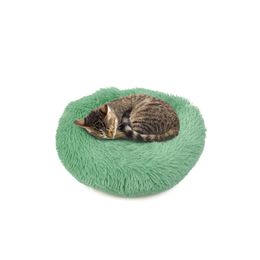 wuuhoo Tierbett Fluffy 40 cm Rund I Bett für Hunde und Katzen