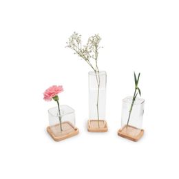 LUUK LIFESTYLE Tischvase Vasen-Sets aus Glas in modernem Design