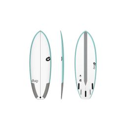 Torq Wellenreiter Surfboard Torq Epoxy TEC Summer 5 5.10 Rail Grün