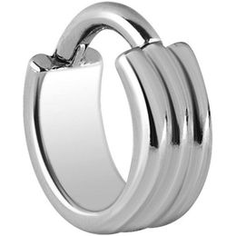Karisma Piercing-Set Karisma Edelstahl 316L Septum Clicker 3 Ringe Concave Segment Sharnier Ring Ohrring Nase 1