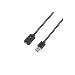 XLayer Kabel Colour Line Verlängerungskabel USB to USB 1.5 m Smartphone-Kabel
