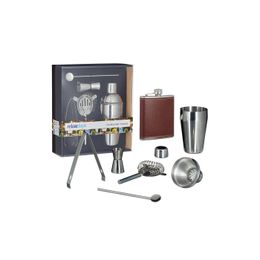 Relaxdays Cocktail Shaker 6-tlg. Cocktail Set