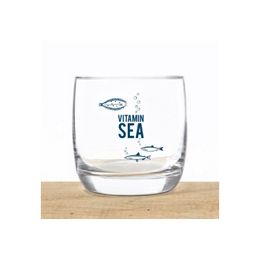 Bow & Hummingbird Whiskyglas Kristallglas Vitamin Sea