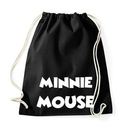 Blondie & Brownie Blondie & Brownie Turnbeutel aus Baumwolle Minnie Mouse Mickey Cartoon Maus