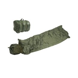 Mil-Tec Schlafsack Militär Schlafsack Pilot mit Packsack