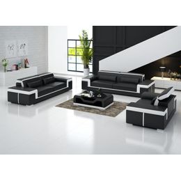 JVmoebel Sofa Moderne Sofagarnitur 3+2+1 Set Wohnzimmermöbel Luxus Neu