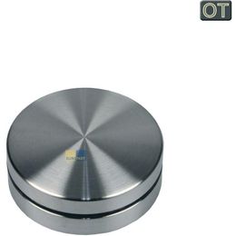 Bosch - Siemens Neff Knebel Drehscheibe für Kochfläche oben, Tipp-Pad TwistPad® Edelstahl - Nr.: 00425151 / 425151