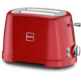 Iconic Line - Toaster T2 rot set mit Brötchenwärmer - Novis
