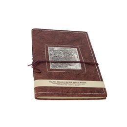 Kunst und Magie Tagebuch Tagebuch Poesiealbum Nachhaltig Recycling Notizbuch 25x18cm XL