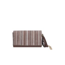 Melina C Clutch Brugnera - Modische Italienische Clutch aus echtem hochwertigem Leder