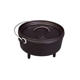 Camp Chef Feuertopf Camp Chef Classic Dutch Oven Topf 20cm Feuertopf Gusseisen mit Füßen