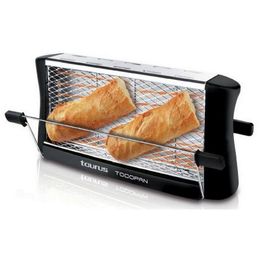 2-Schlitz-Toaster 700 w schwarz - todopan Taurus