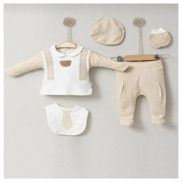 Engelbaby Erstausstattungspaket 5-teiliges Neugeborenen-Erstausstattungs Set 0-3 Monate (set komplett Outfit