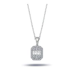 EinStein Diamant Collier Diamant Halskette mit 0