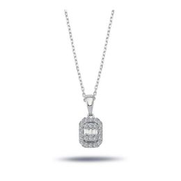 EinStein Diamant Collier Diamant Halskette mit 0