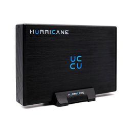 Hurricane GD35612 10TB Externe Festplatte 3.5" USB 3.0 mit Netzteil externe HDD-Festplatte (10TB) 3