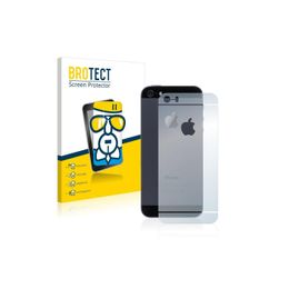 BROTECT flexible Panzerglasfolie für Apple iPhone 5S Rückseite (gesamte Fläche+LogoCut)