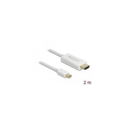 Delock Kabel Mini DisplayPort 1.1 Stecker > HDMI-A Stecker 2 m Computer-Kabel