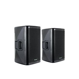 Pronomic Paar C-210 MA - Aktive 2-Wege Bi-Amp Box 2.0 Lautsprecher (Bluetooth
