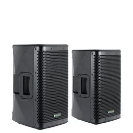 Pronomic Paar C-208 MA - Aktive 2-Wege Bi-Amp Box 2.0 Lautsprecher (Bluetooth