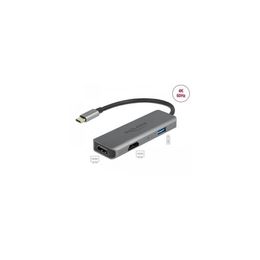 Delock USB Type-C™ zu Dual HDMI Adapter mit 4K 60 Hz und USB Port Computer-Kabel