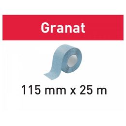 FESTOOL Schleifpapier Schleifrolle 115x25m P180 GR Granat (201109)
