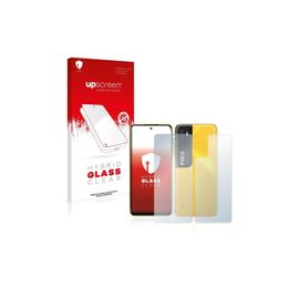 upscreen flexible Panzerglasfolie für Xiaomi Poco M3 Pro 5G (Display+Rückseite)