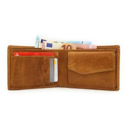 JOCKEY CLUB Geldbörse echt Leder Portemonnaie mit RFID Schutz