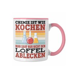 Trendation Tasse Chemie Ist Wie Kochen Man Darf Nur Nicht Den Löffel Ablecken Tasse Ges