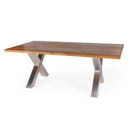 Tischhelden Esstisch Esstisch aus Scheunenholz Bohlen 200*101*76 cm