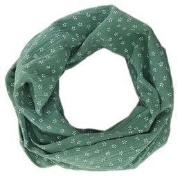 JOLLAA Loop Blume Mint Blau Musselin