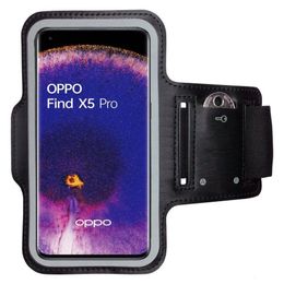 CoverKingz Handyhülle Sportarmband für OPPO Find X5 Pro Handy Fitness Hülle Armband