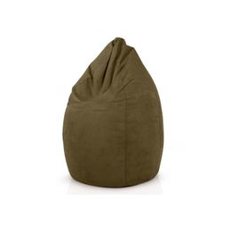 Green Bean Sitzsack Drop (Sitzsack mit Rückenlehne 60x60x90cm