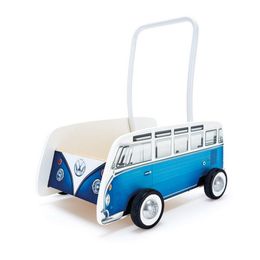 VW Collection by BRISA Lauflernwagen Volkswagen Lauflernhilfe im VW T1 Bulli Bus Design aus Holz