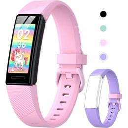 DIGEEHOT Fitness Tracker für Kinder mit Schrittzähler Wecker Smartwatch (Andriod iOS)