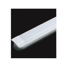 Meditrade GmbH Schlanke LED-Deckenleuchte, 27 w, 60 cm, mittlere Regale, warmes, kaltes, natürliches Licht Kühles Weiß - Kühles Weiß
