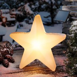 Solar Leuchtstern Lichtfarbe umschaltbar Weihnachtsdeko Winterdeko Esotec 102121