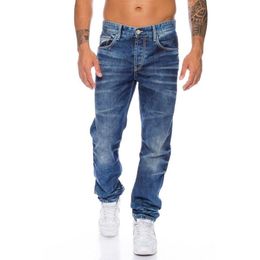 Cipo & Baxx Cipo & Baxx Regular-fit-Jeans Herren Jeans Hose im dezentem Design dezente Kontrastnähte