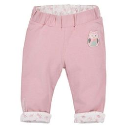 BONDI Trachtenlederhose Baby Mädchen Wendehose Laufhose 'Eule' 93734