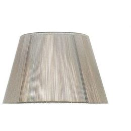 Inspired Lighting - Inspired Mantra - Silk String - String Shade Silver Grey 190, 300 mm x 195 mm