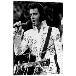 Posterlounge Wandbild, Elvis Presley auf der Bühne