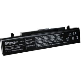 TRADESHOP Akku 6600mAh schwarz ersetzt AA-PB9NC6B AA-PB9NS6B9 AA-PB9NS6B AA-PB9NC6W AA-PB9NC5B AA-PB9NC6W/E AA-PB9NS6W AA-PL9NC2B AA-PL9NC6B AA-PL9NC6W