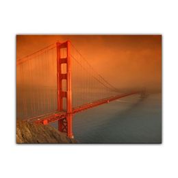 Bilderdepot24 Leinwandbild Golden Gate Bridge