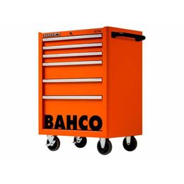 Classic Werkstattwagen 26 mit 6 Schubladen, orange - Bahco