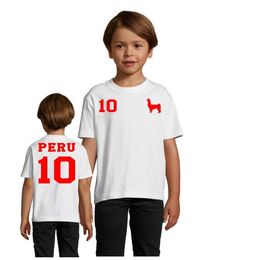Blondie & Brownie Blondie & Brownie T-Shirt Kinder Peru Sport Trikot Fußball Weltmeister WM Copa America