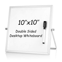 euroharry Memoboard Kleines mini Trockenlöschen Whiteboard Weiße Kleines Tafel Desktop