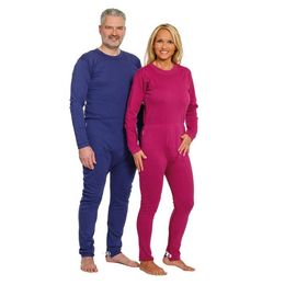 Suprima Schlafoverall Suprima Pflegeoverall 4701 lang für Damen und Herr