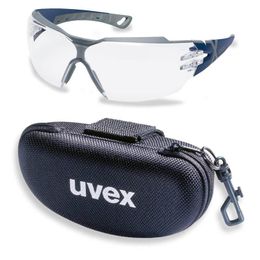 Uvex - Schutzbrille pheos cx2 9198257 im Set inkl. Brillenetui