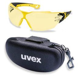 Uvex - Schutzbrille pheos cx2 9198285 im Set inkl. Brillenetui